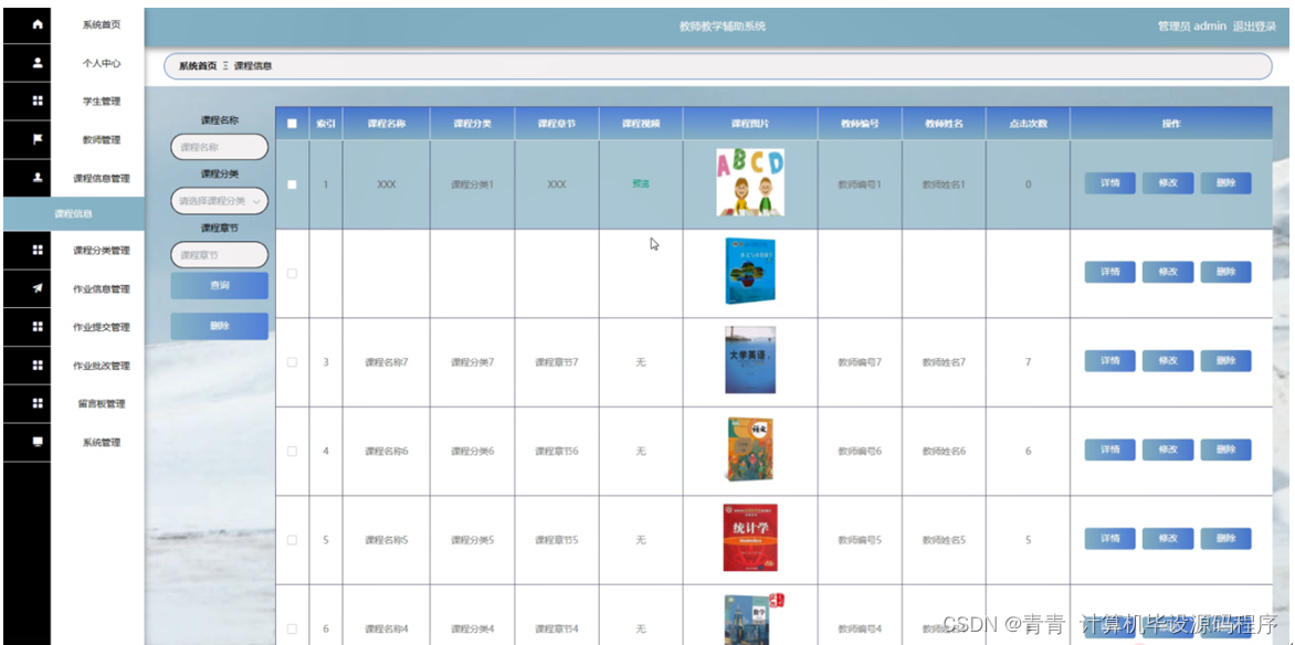 计算机毕业设计springboot教师教学辅助系统36y299【附源码数据库部署lw】 Csdn博客 