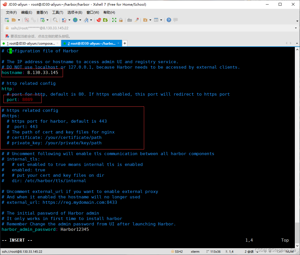 【Docker】Docker Harbor的安装和使用案例——上传自己的镜像（Ubuntu实例）到自己的镜像仓库（Harbor）_harbor页面上传镜像-CSDN博客