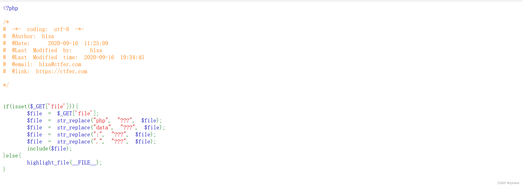 ctf.show-web入门 文件包含-CSDN博客