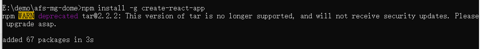 安装create React App失败遇到的问题please Upgrade Asap Csdn博客