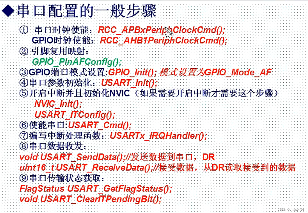 Stm32串口通信基础知识 Usart Inittypedef Usart Initstruct 路 Csdn博客
