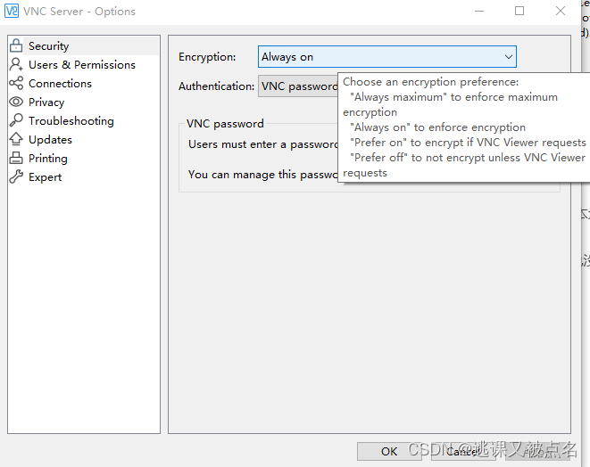 remmina连接realvnc报“unknown authentication scheme”的处理-CSDN博客