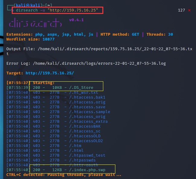 dirsearch扫描工具简单实例_dirsearch -u-CSDN博客