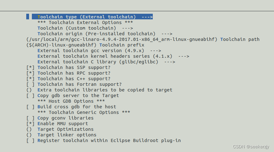 Buildroot根文件系统之menuconfig配置（一）_buildroot menuconfig-CSDN博客