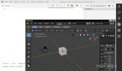 【Blender】使用 Microsoft Visual Studio Code 作为外部 IDE 来编写 Blender 脚本/附加组件 ...