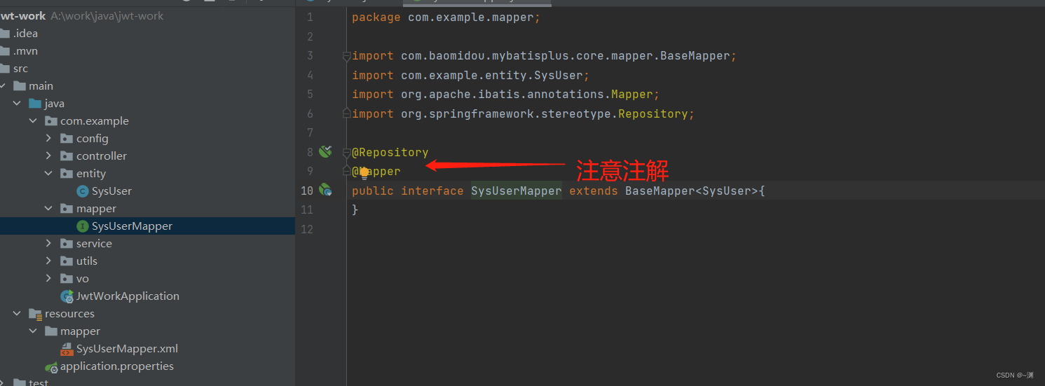 关于JWT登录拦截验证token方式一_jwtutil.gettoken-CSDN博客