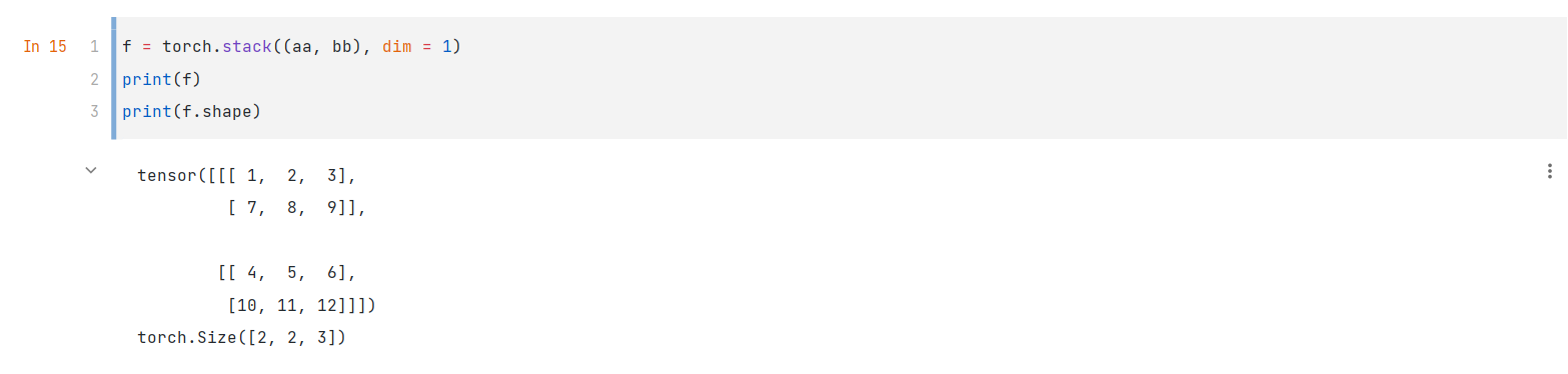 【Torch笔记】Torch.stack() 使用方法_torch.vstack操作就是将1x8的矩阵放到1x49x8矩阵的第一行嘛,最后得到 ...