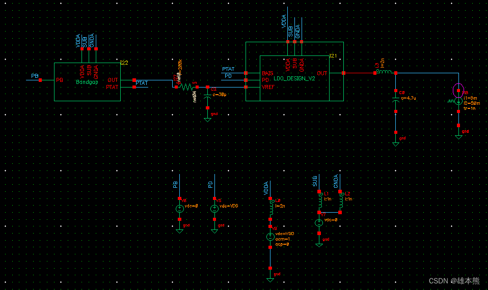 bandgap-ldo联合仿真_ic中band gap与ldo模块-CSDN博客