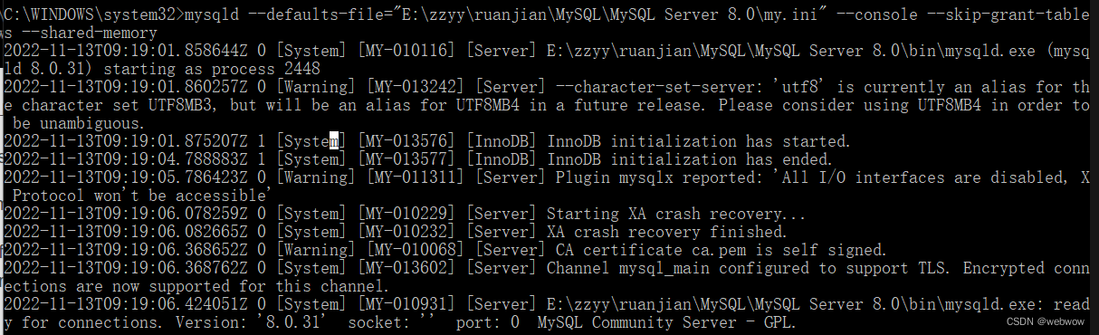 Mysql忘记密码,重置密码过程,新版mysql修改密码命令有所变更。 Cmd修改mysql用户和密码 在不知道密码情况下 Csdn博客