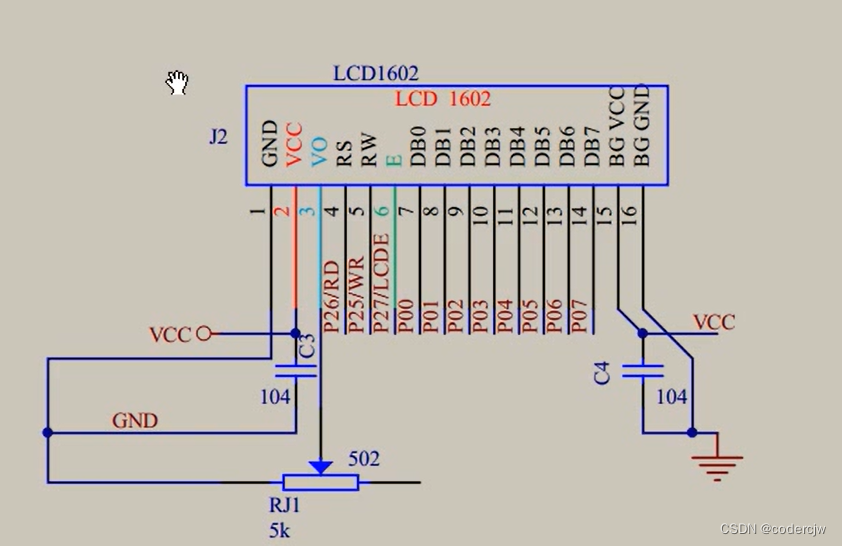 51单片机--LCD1602调试工具_keil5自带 lcd1602 库吗-CSDN博客