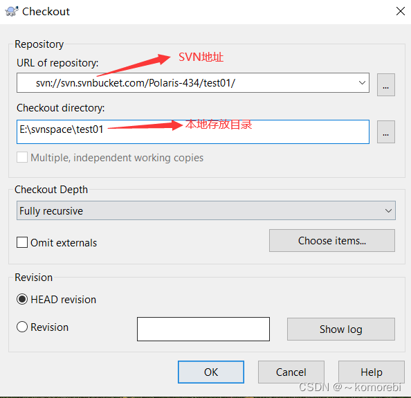 SVN的基本使用_svn更新代码-CSDN博客