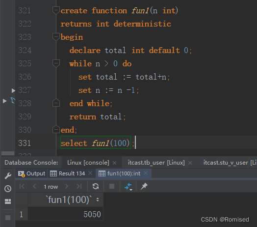 Mysql进阶 存储过程（二） Csdn博客 