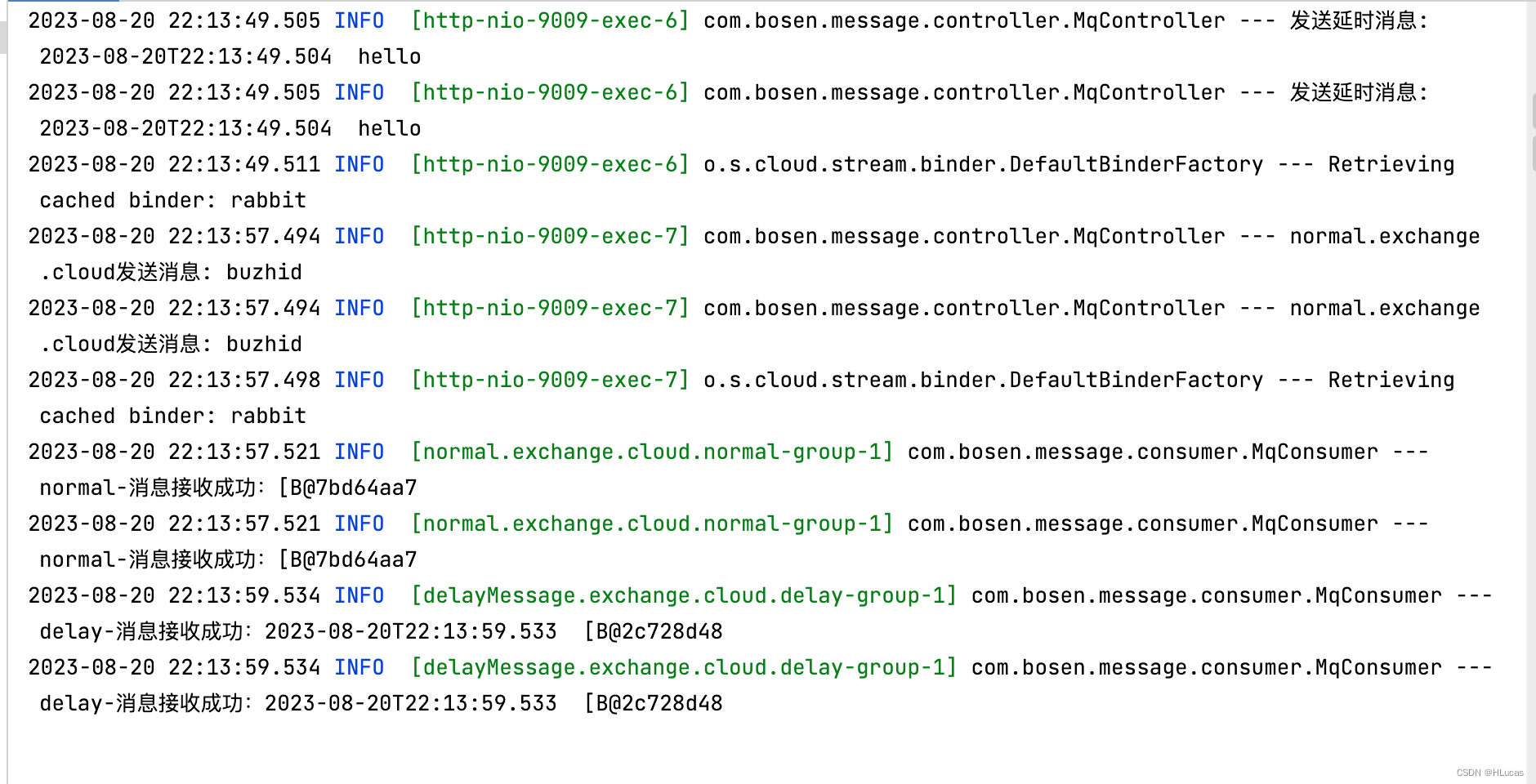 Spring Cloud Stream 整合mq 完整版 Springcloud整合mq Csdn博客