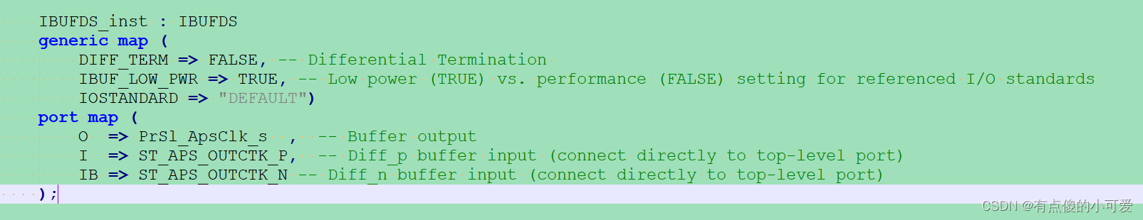 vivado：差分信号和单端信号 的相互转换 IBUFDS OBUFDS_vivado ibufds-CSDN博客