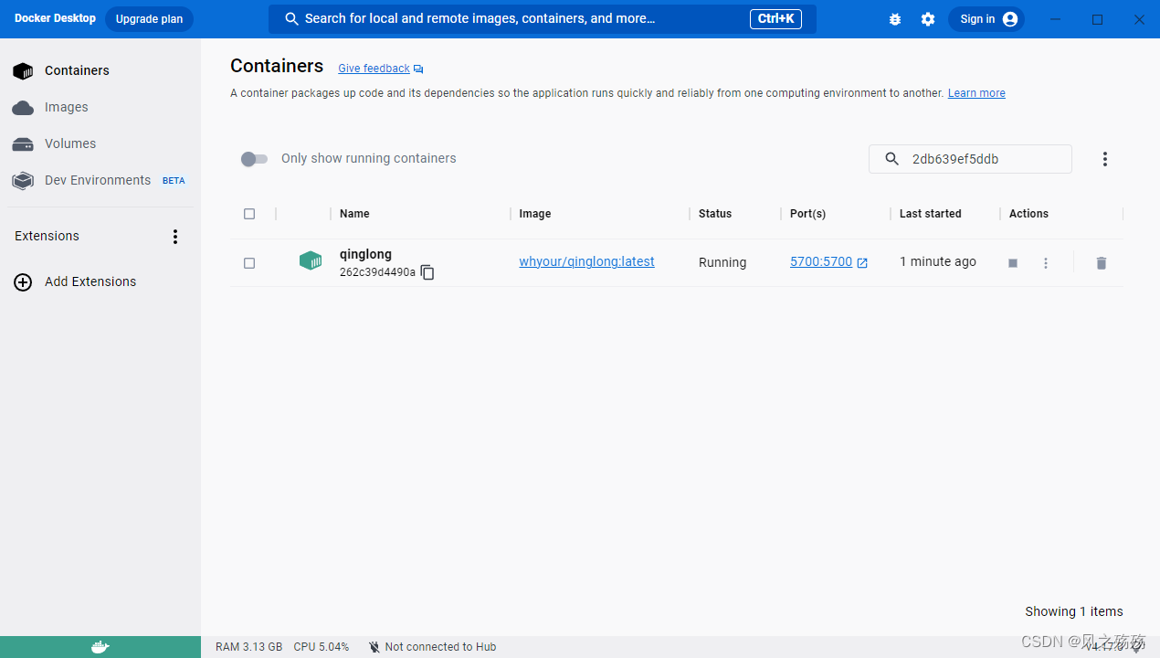 Win安装docker桌面版搭建青龙面板教程_docker desktop安装青龙面板-CSDN博客