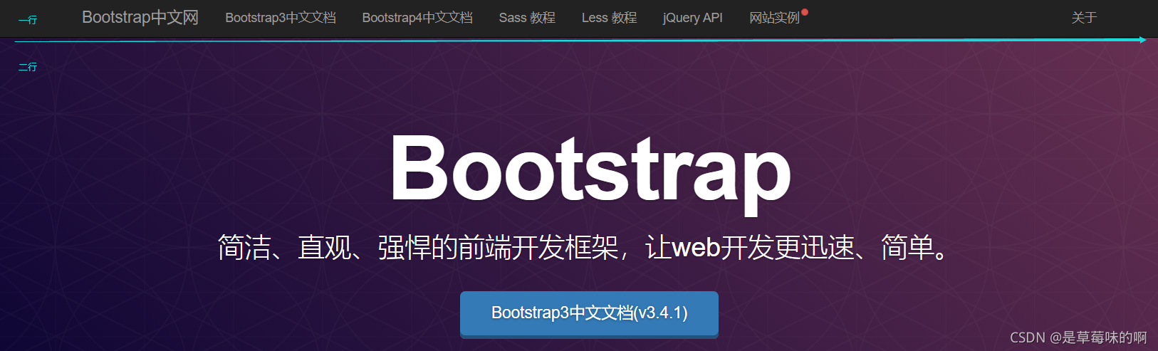 Bootstrap响应式布局容器和栅格系统栅格系统所包括的选项参数 Csdn博客