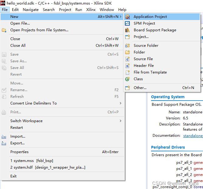 ZedBoard教程PS篇(1):新建hello_world工程-CSDN博客