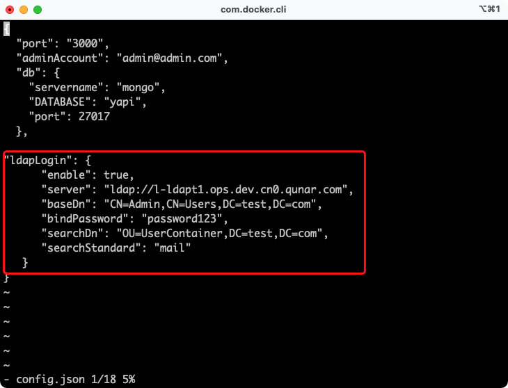 YAPI opens LDAP - Programmer Sought