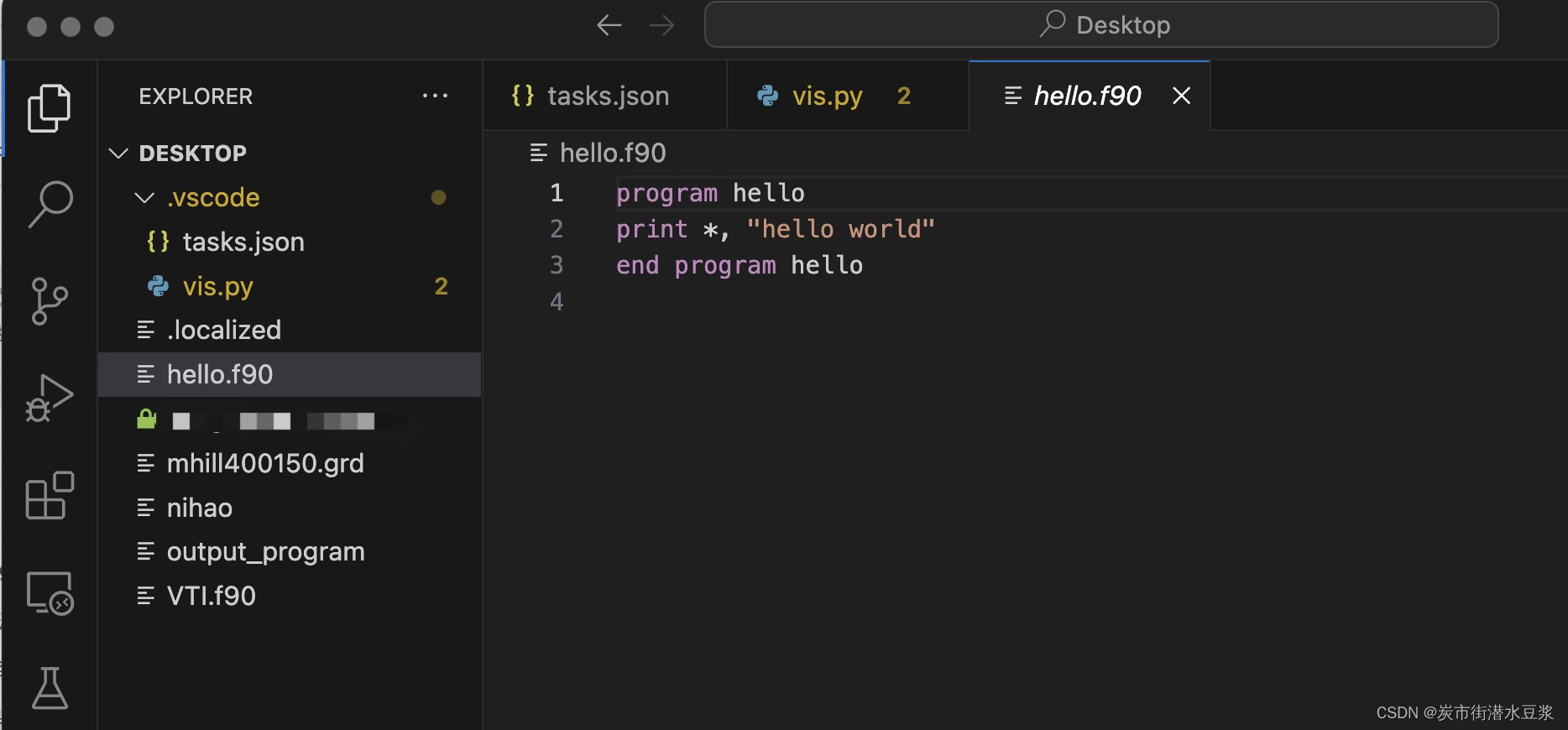 保姆级教程mac系统fortran环境搭建，支持vscode可视化界面和终端运行！！！_mac安装gfortran-CSDN博客