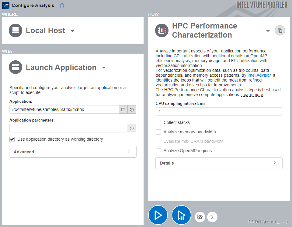 Get Started with Intel VTune Profiler（summary）_intel vtune profiler使用-CSDN博客