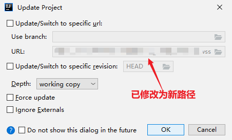 SVN修改远程地址报E155024: Invalid relocation destination_svn切换地址报错_A Everyman的博客-CSDN博客