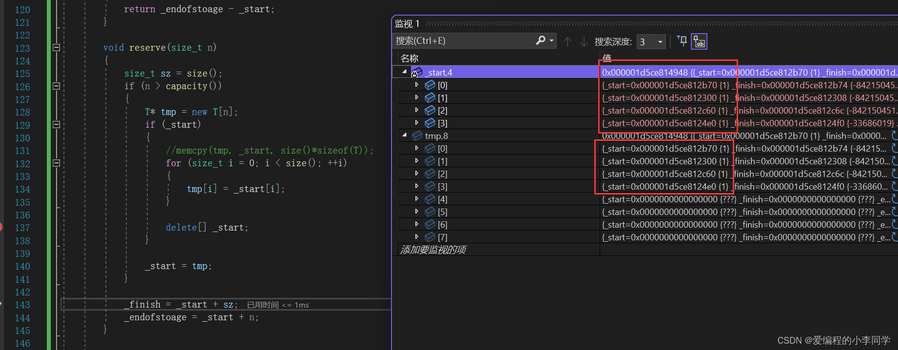 Stl中vector的用法以及模拟实现 Addvectors Csdn博客