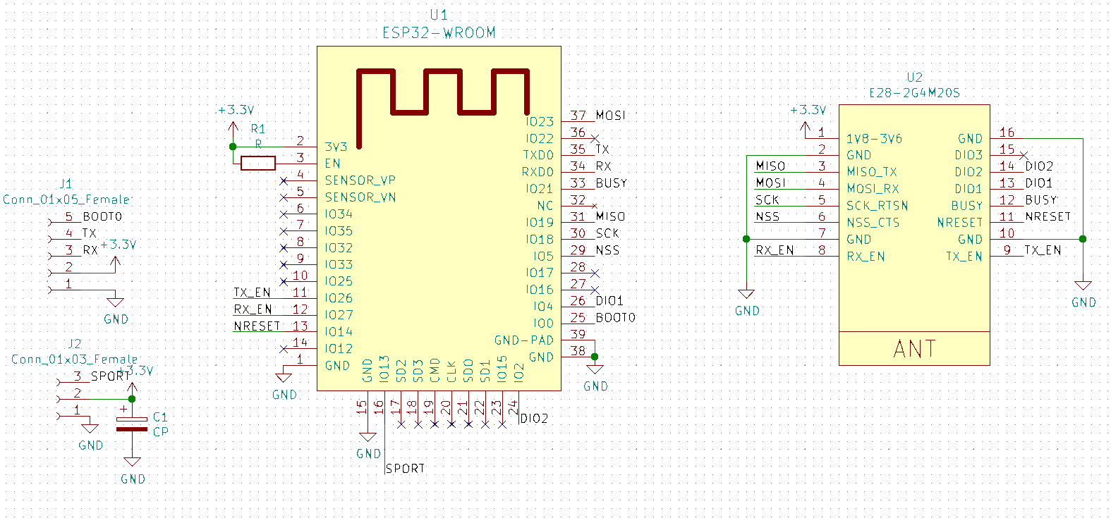 自制2.4G ELRS TX高频头, 内置于富斯i6_elrs高频头原理图-CSDN博客