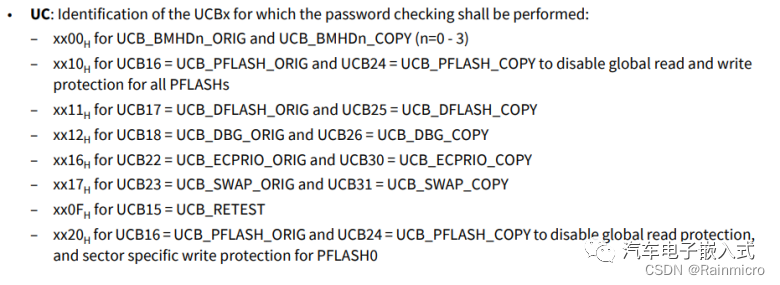 TC3xx芯片的UCB详解_tc3xx ucb-CSDN博客