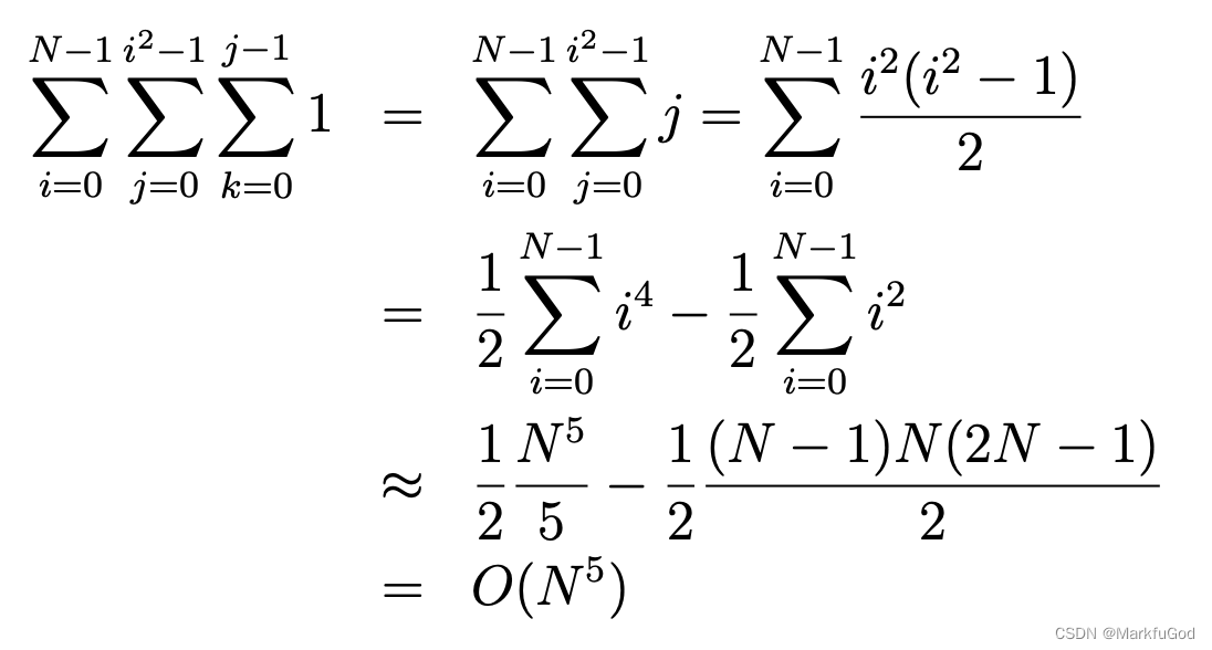 两道时间复杂度习题解答the Time Complexity Of The Following Piece Of Code Csdn博客 