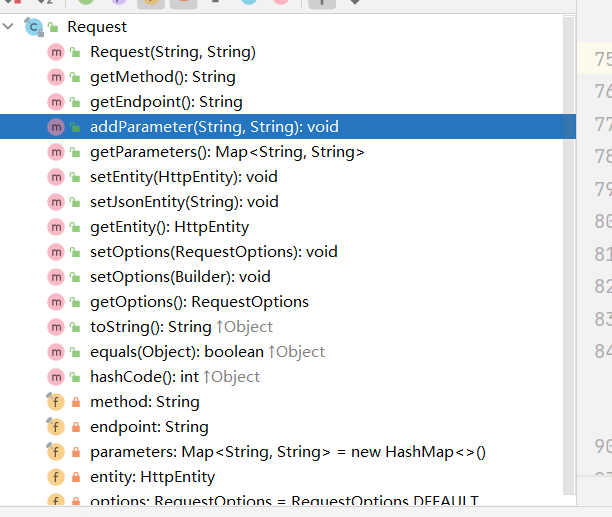 java.lang.NoSuchMethodError: org.elasticsearch.client.Request.addParameters(Ljava/util/Map；)V-CSDN博客