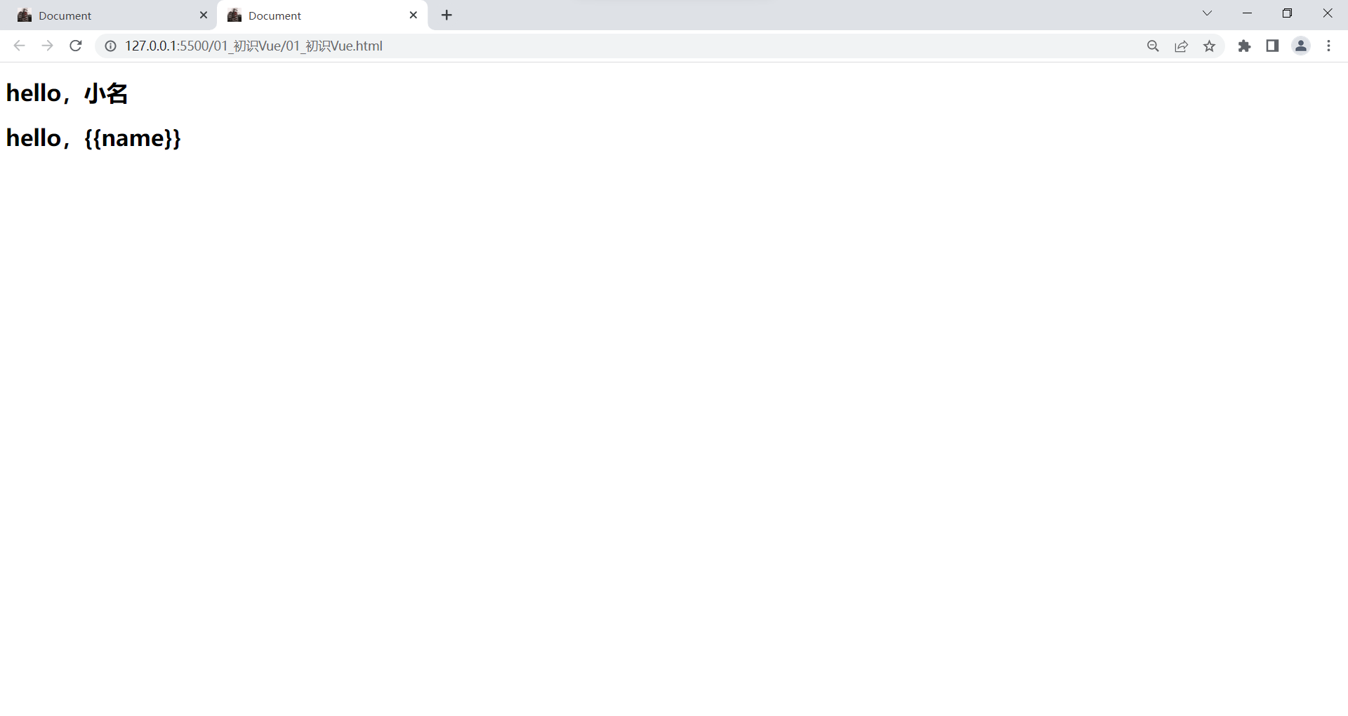 Vue学习笔记:分析hello案例vue Hello Csdn博客