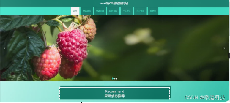Django计算机毕业设计固始县助农果蔬销售网站(程序 Lw)python 助农网页django Csdn博客
