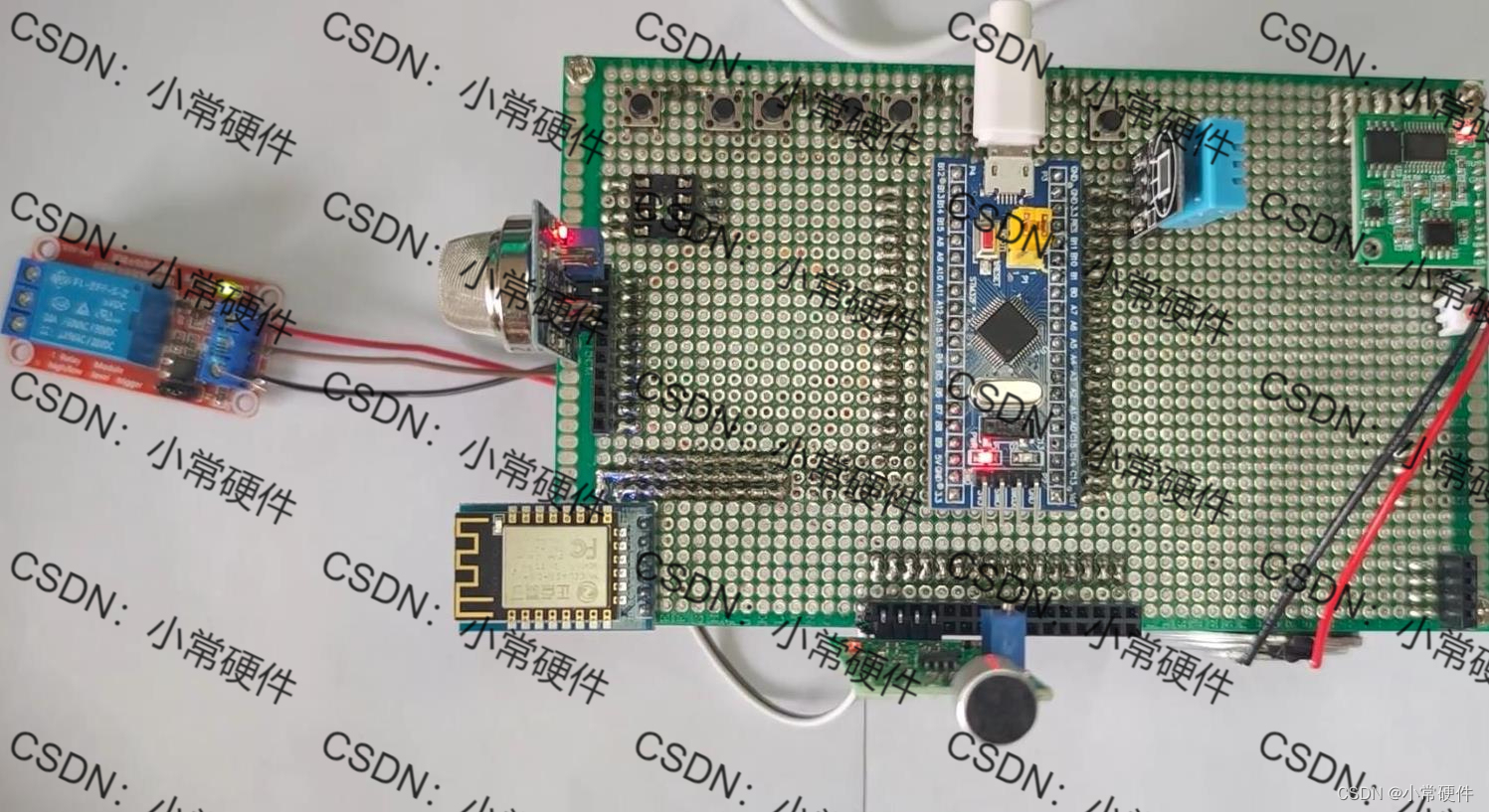 STM32单片机开发实例 基于STM32单片机的电影院监测系统_基于stm32的噪声监测csdn-CSDN博客