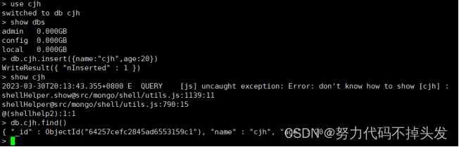 Mongodb数据库的安装与配置及基本应用实验mongodb基本操作实验报告 Csdn博客 