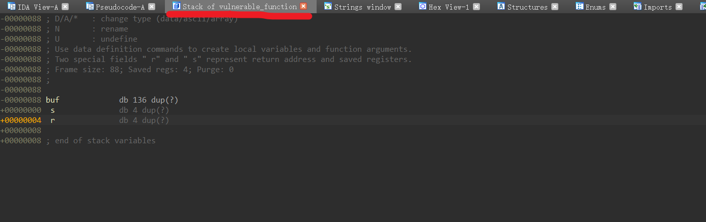PWN：栈溢出----偏移的计算_pwn pie偏移怎么算-CSDN博客