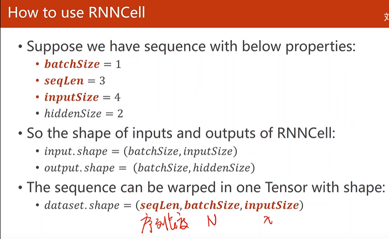 Pytorch深度学习实践（b站刘二大人）P12讲 (RNN循环神经网络基础篇)_dense网络-CSDN博客