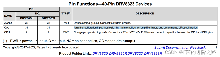 【STM32】BLDC驱动&控制开发笔记 | 07_SPI通信测试 - STM32F407用SPI配置DRV8323驱动芯片-CSDN博客