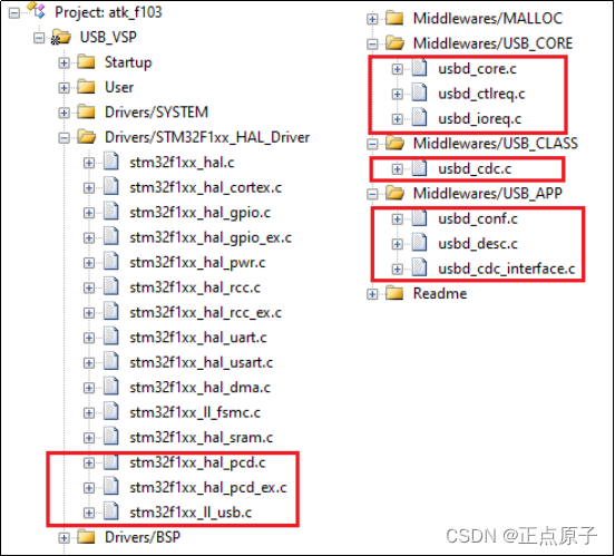 【正点原子stm32连载】 第六十一章 Usb虚拟串口实验摘自【正点原子】stm32f103 战舰开发指南v12stm32 Usb虚拟串口
