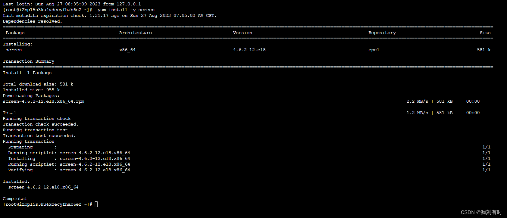 宝塔面板保持终端持续运行的解决方案(Screen全屏窗口管理器)_宝塔执行终端-CSDN博客