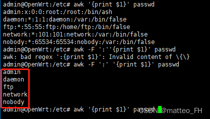awk命令 使用方法汇总_awk -f ":" '($2==""){print $1}-CSDN博客