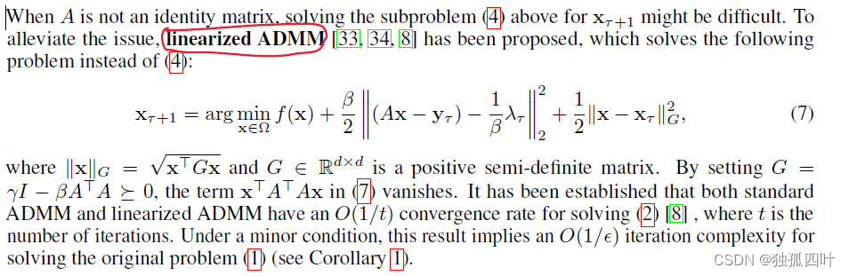 Linearized ADMM vs ADMM-CSDN博客
