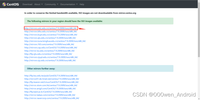 CentOS 镜像下载_cen to sos镜像下载-CSDN博客