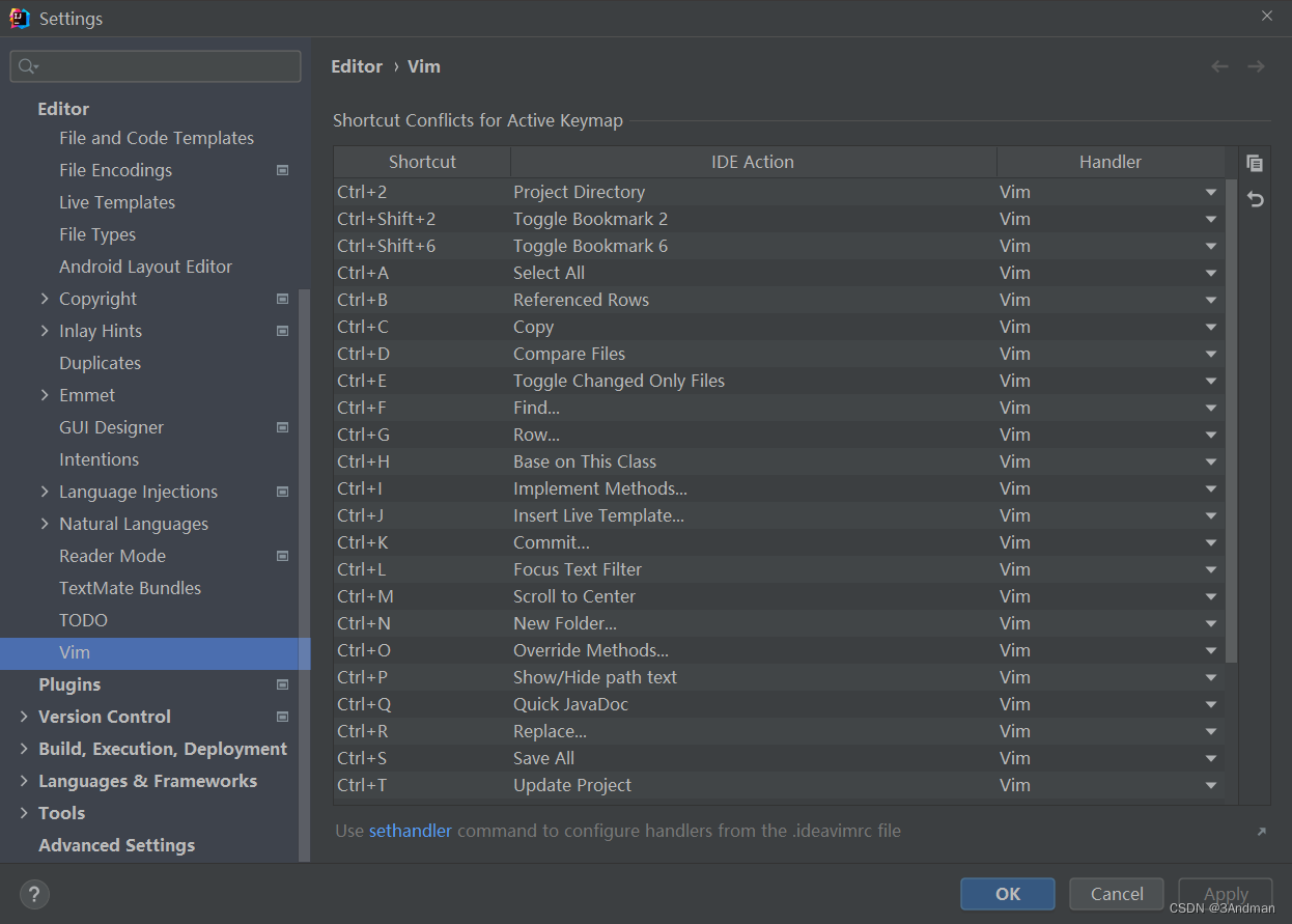 【Idea+Vim】Idea安装Vim插件/IdeaVim剪切板_ideavimrc 刷新-CSDN博客