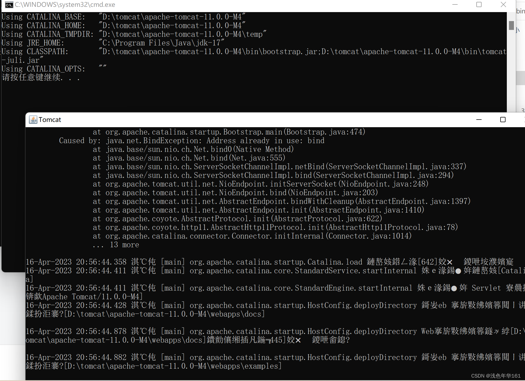 如何配置Tomcat：Tomcat的localhost:8080显示拒绝访问，localhost却可以访问_tomcat拒绝访问怎么解决_浅色年华161的博客-CSDN博客