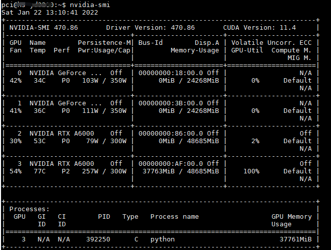 【多GPU训练】选择服务器中部分指定GPU进行使用_服务器如何指定两块gpu核心-CSDN博客
