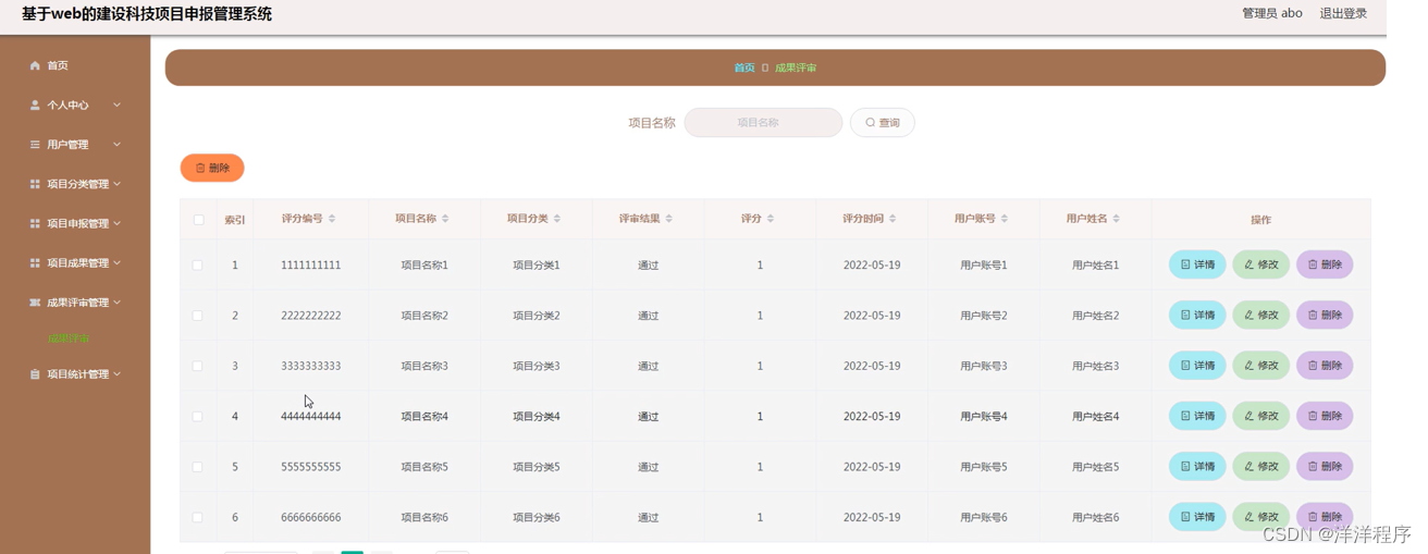Javaphpnodejspython基于web的建设科技项目申报管理系统【2024年毕设】 Csdn博客