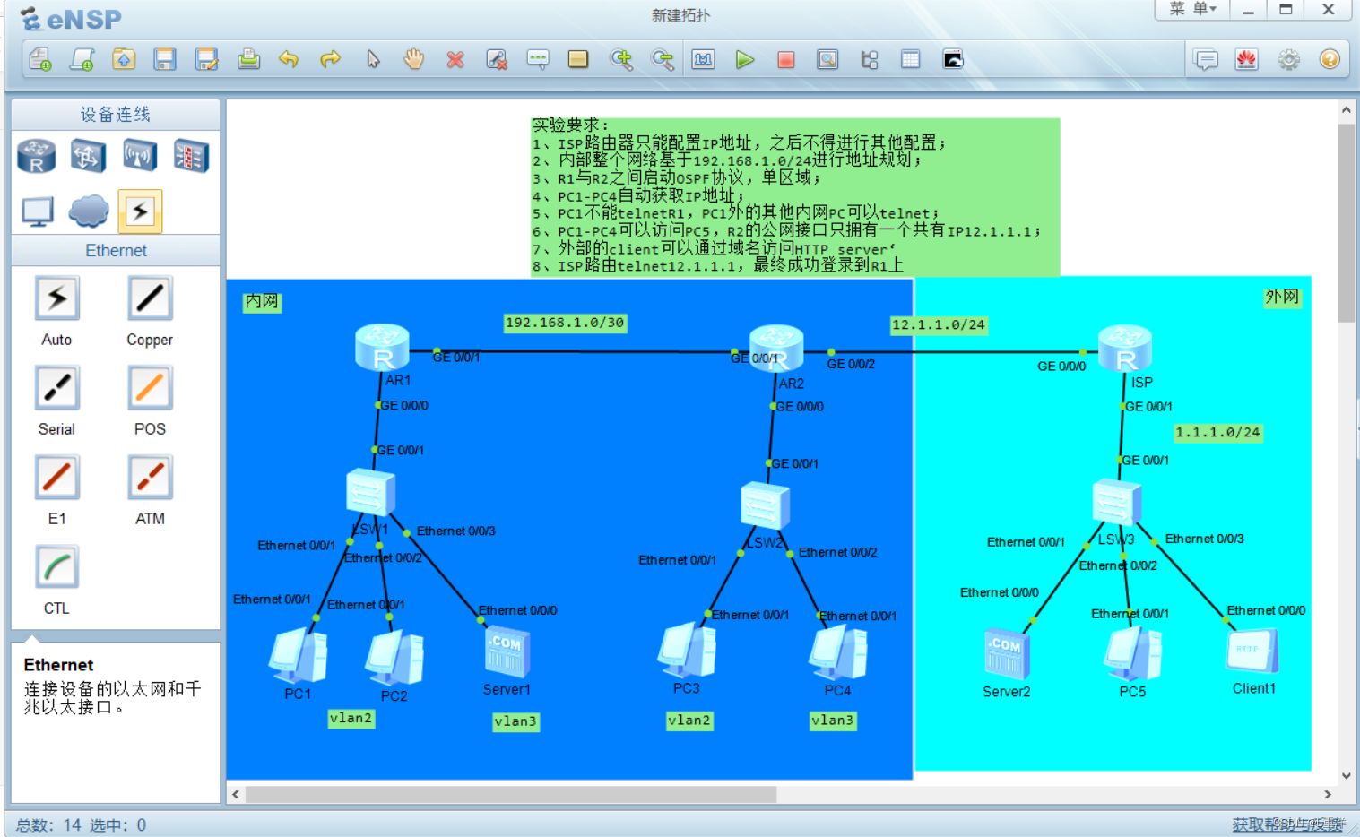 HCIA综合实验_hcia实验-CSDN博客