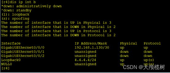 OSPF简单配置实验_ospf 配置实例-CSDN博客
