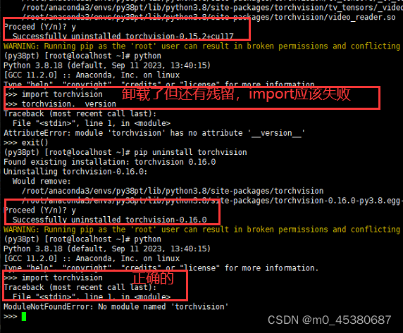 RuntimeError: Couldn‘t load custom C++ ops. This can happen if your PyTorch and torchvision ...