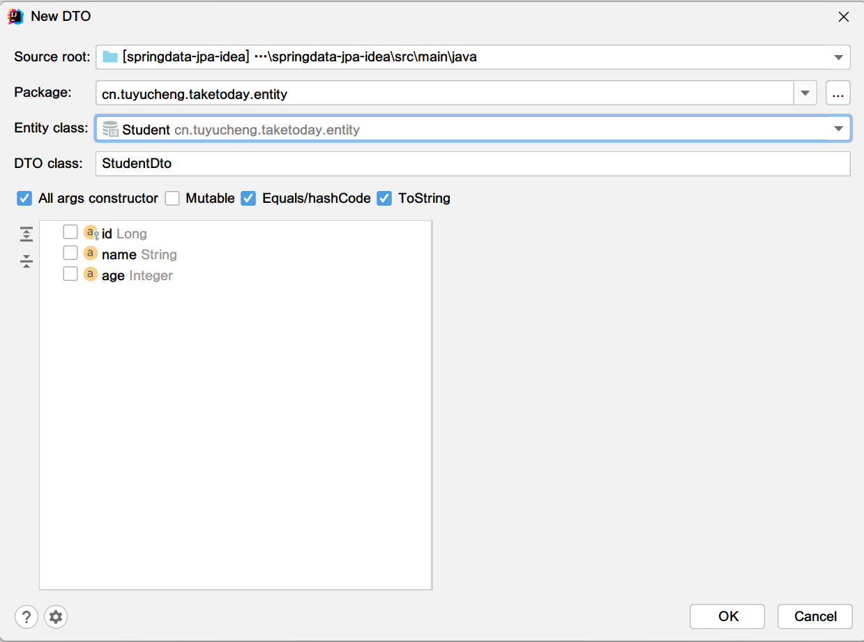IDEA对SpringData JPA的强大支持_idea jpa插件_TAKE-TODAY的博客-CSDN博客